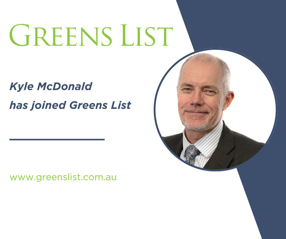 Kyle McDonald has joined Greens List | Greens List